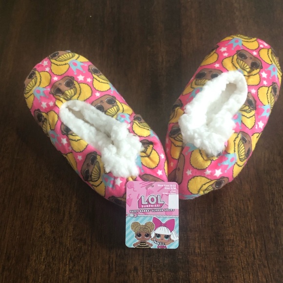 L.O.L. Surprise! | Shoes | Lol Surprise Fuzzy Babba Girl Slippers Socks ...